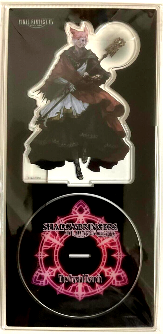 Final Fantasy XIV Shadowbringers Big Acrylic Stand Figure Crystal ...