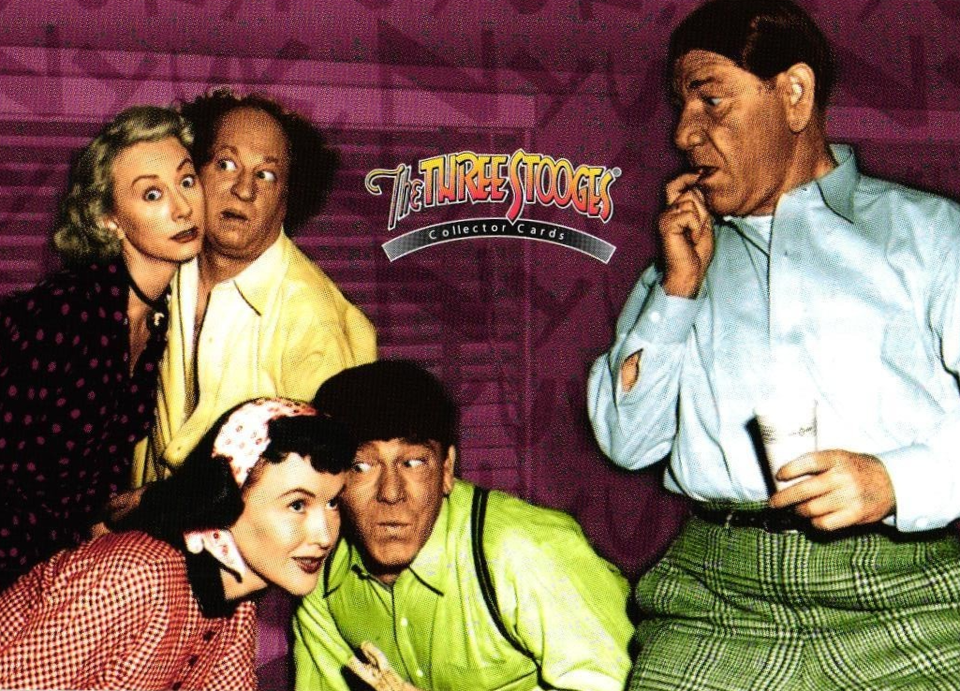 The Three Stooges 2005 C3 Entertainment TV Show Scene Trading Card ...