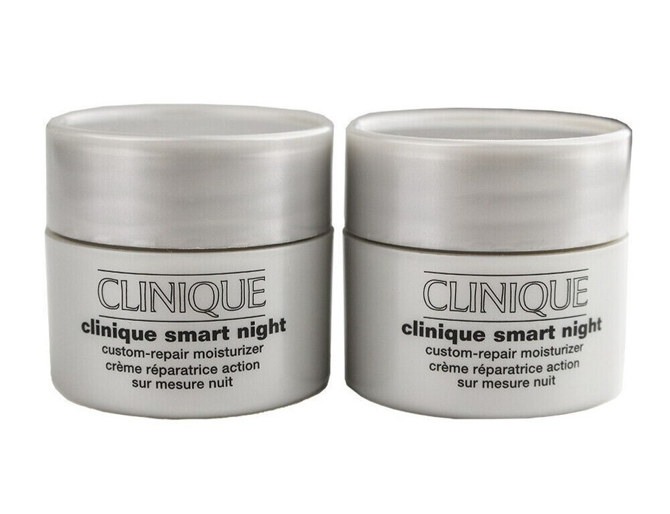 Clinique Smart Night Custom-Repair Moisturizer Dry Combination 1 oz ...