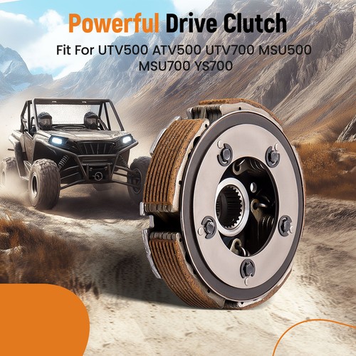 Wet Clutch Shoe Kit+Drum One Way Filter for UTV500/700 ATV500 MSU500 ...