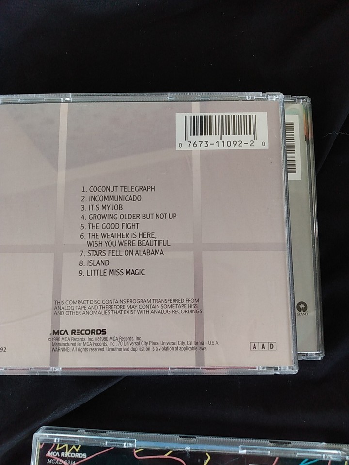 BUFFETT JIMMY 3 CD lot: LIKE NEW Mint BRAND NEW CASES Beach House ...