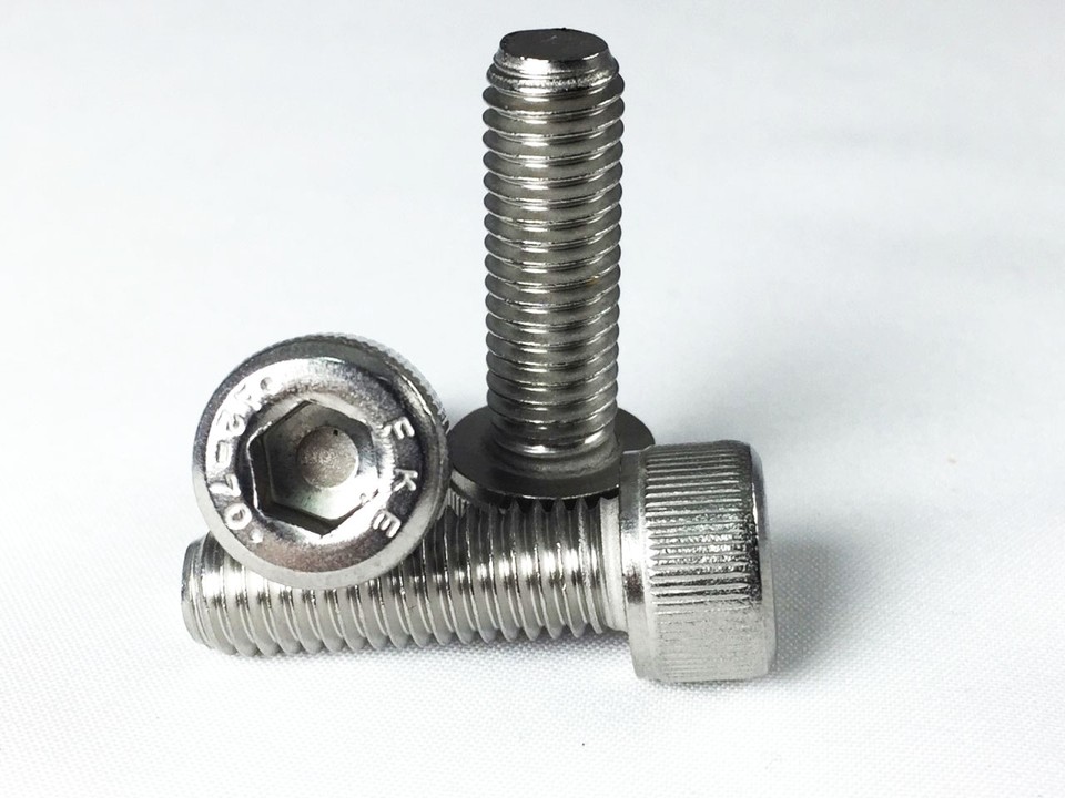 10x DIN912 M10x25 A2 304 Stainless Steel Allen Bolt Hex socket head cap ...