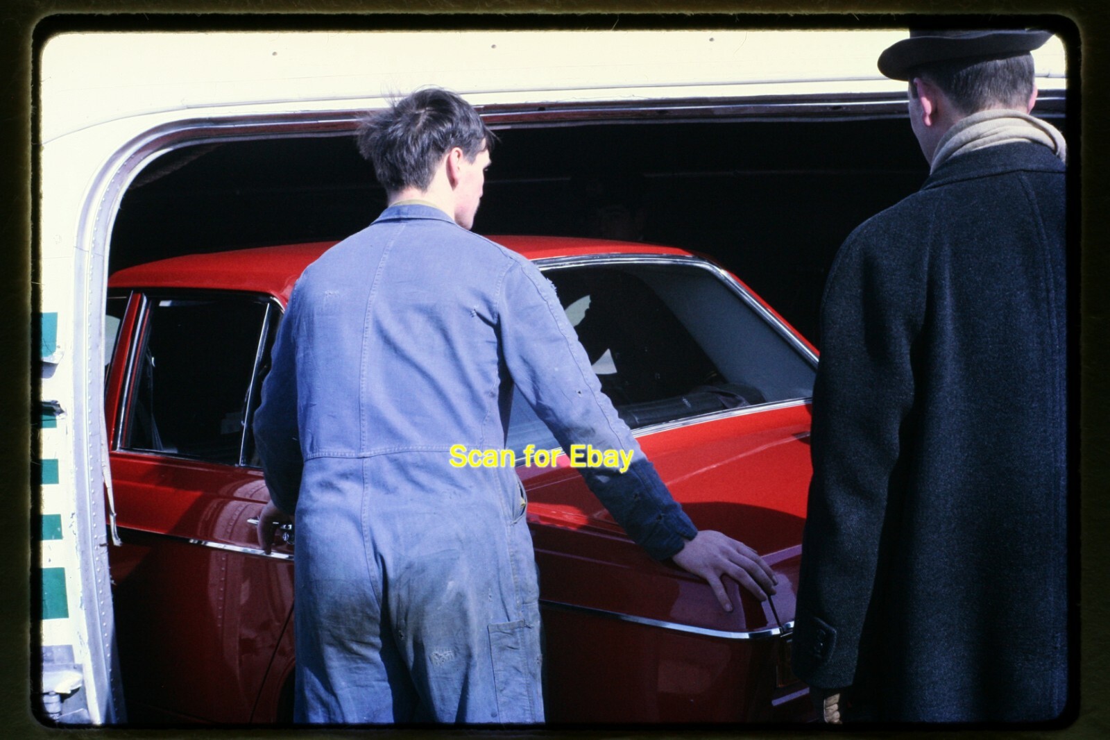 Aer Turas Aircraft & Sunbeam Arrow Car in 1968, Kodachrome Slide aa 14 ...