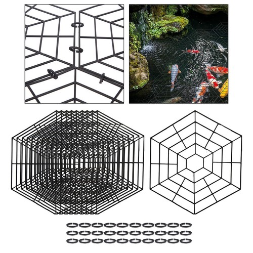 10Pcs Pond Guard Net Avoid Bird Float Pond Fish Protector for Farm ...