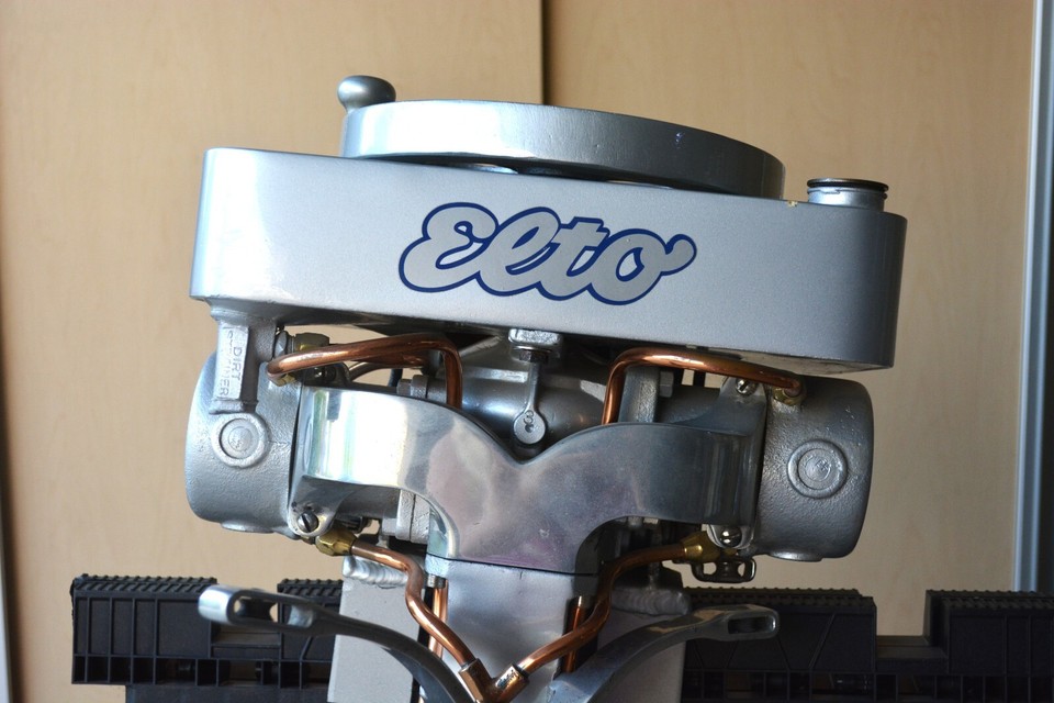 Antique Elto Light Twin Outboard Boat Motor | American Made | Antique ...