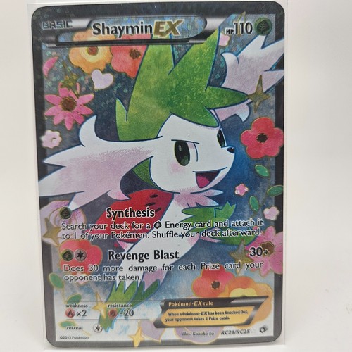 Shaymin EX Full Art - RC21/RC25, Radiant Collection - NM - Pokemon TCG ...