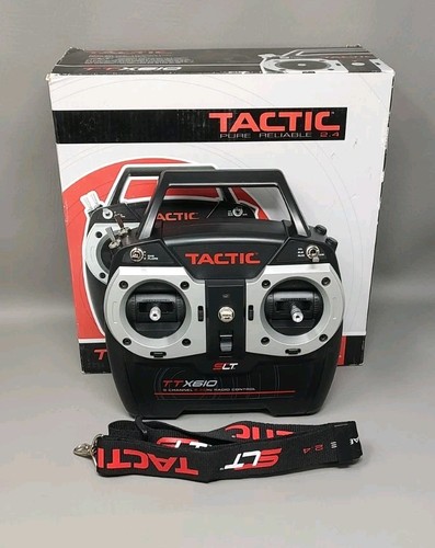 TACTIC TTX610 6-Channel 2.4GHz Radio Control R/C SLT Transmitter *No ...