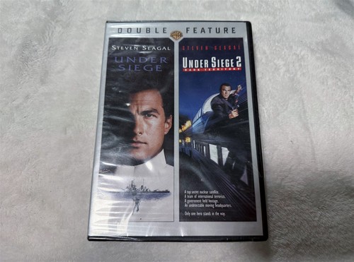 NEW SEALED DVD UNDER SIEGE / UNDER SIEGE 2 DARK TERRITORY - DOUBLE ...