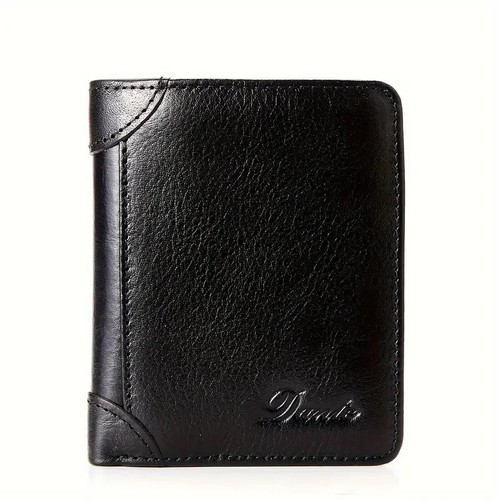 Dante - Black Vintage Top Layer Cowhide Wallet for Men with RFID ...