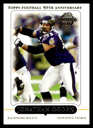 2005 Topps #208 Jonathan Ogden Baltimore Ravens | eBay