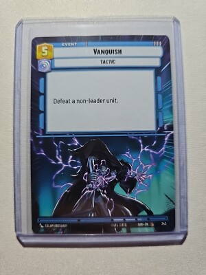 Vanquish #343 Hyperspace Star Wars Unlimited Spark of Rebellion SOR | eBay