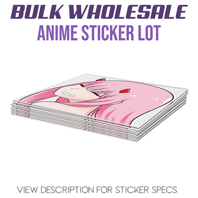 Wholesale Lot of Anime Sticker JDM Vinyl Window Peeker Decal - Lot of ...