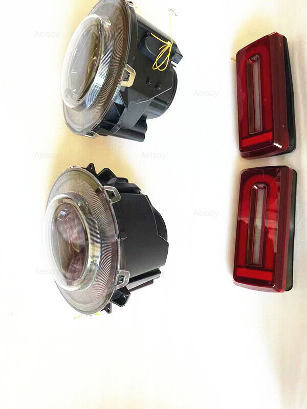 W463 Facelift Head+Tail Light Lamp Kits for Mercedes Benz G500 G63 G65 ...