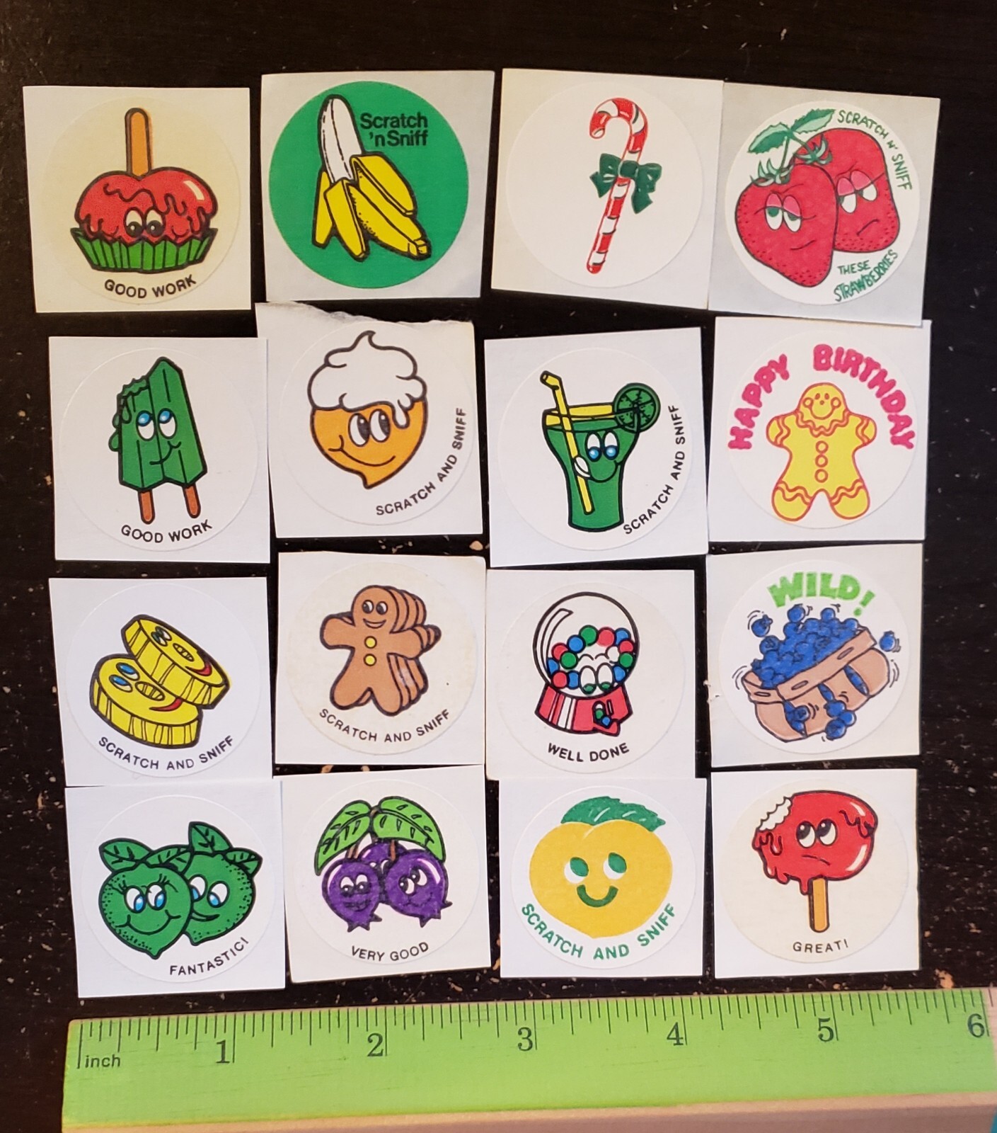 CTP TREND 3M 16 SCRATCH N SNIFF STICKERS *CHOOSE ONE* MATTE FOOD VINTAGE 80s | eBay