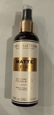 Revolution Matte Fix Oil Control Fixing Spray 3.38 Fl Oz | eBay