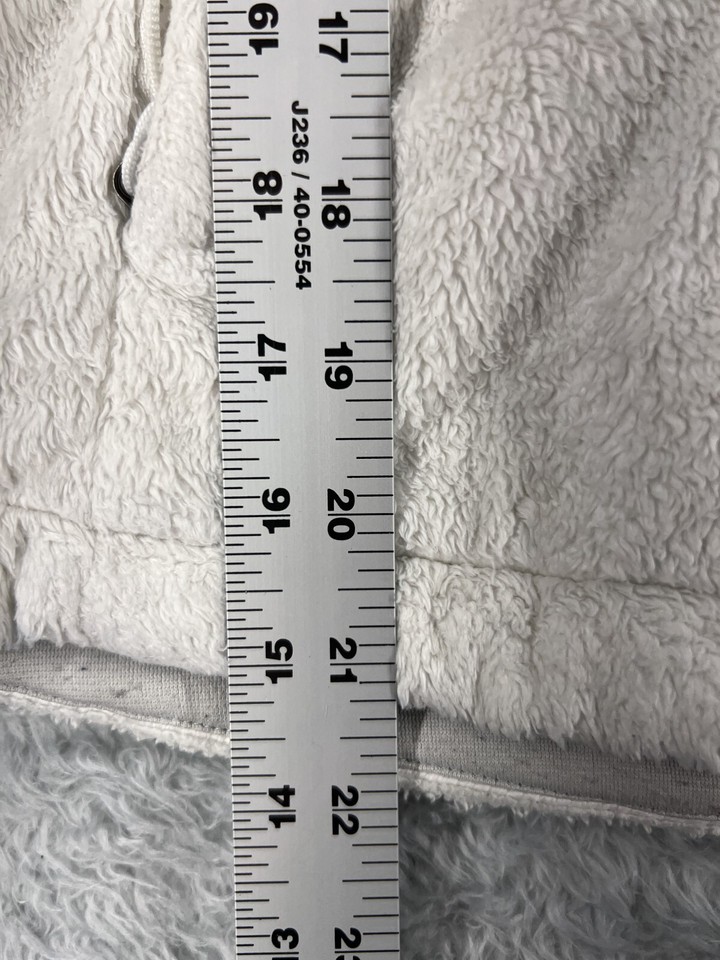 The North Face Jacket Women Extra Small White Full Zip Mock Neck Poly ...