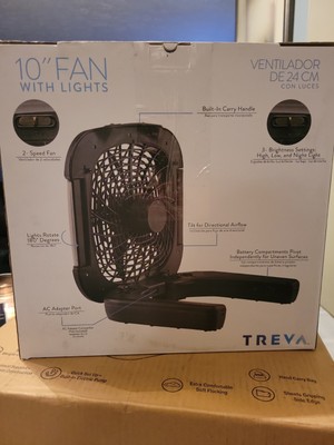 O2 COOL FD10002A 10" Portable Fan with AC Adapter 641113811062 | eBay