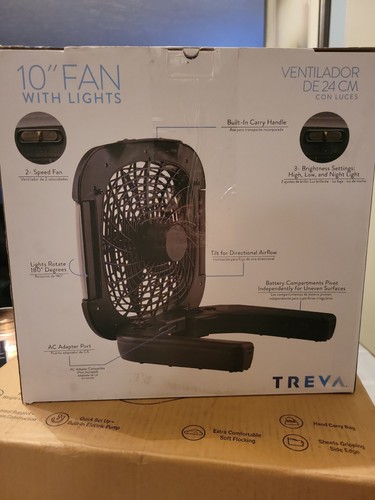 O2 COOL FD10002A 10" Portable Fan with AC Adapter 641113811062 | eBay