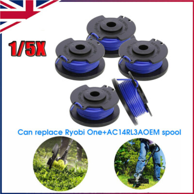 1/5 X Strimmer Trimmer Spool And Line For Ryobi One+ 18V 24V 40V ...