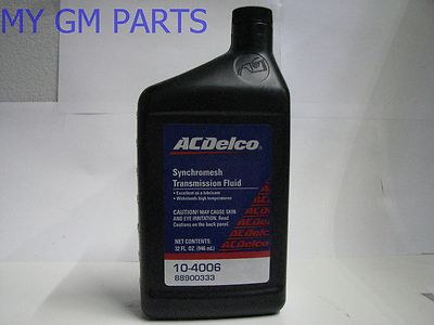 Gm Manual Transmission Fluid Gm 1052931 - elestuff