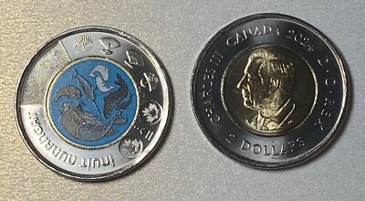 Free Shipping Today! Uncirculated - 2024 $2 Toonie Inuit Nunangat ...