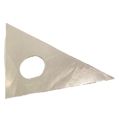Clear Professional Acrylic Drafting Triangle 30/60 Degree 6” Air mate ...