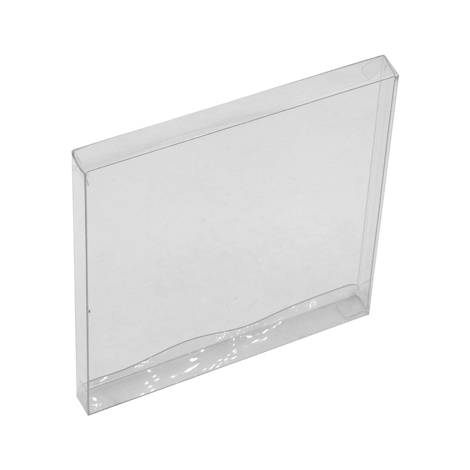 10x Music CD Jewel Case- Clear Protective Box Protector Sleeve Case ...