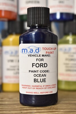 FORD OCEAN BLUE PAINT TOUCH UP KIT 30ML FIESTA FOCUS ST MONDEO KUGA ...