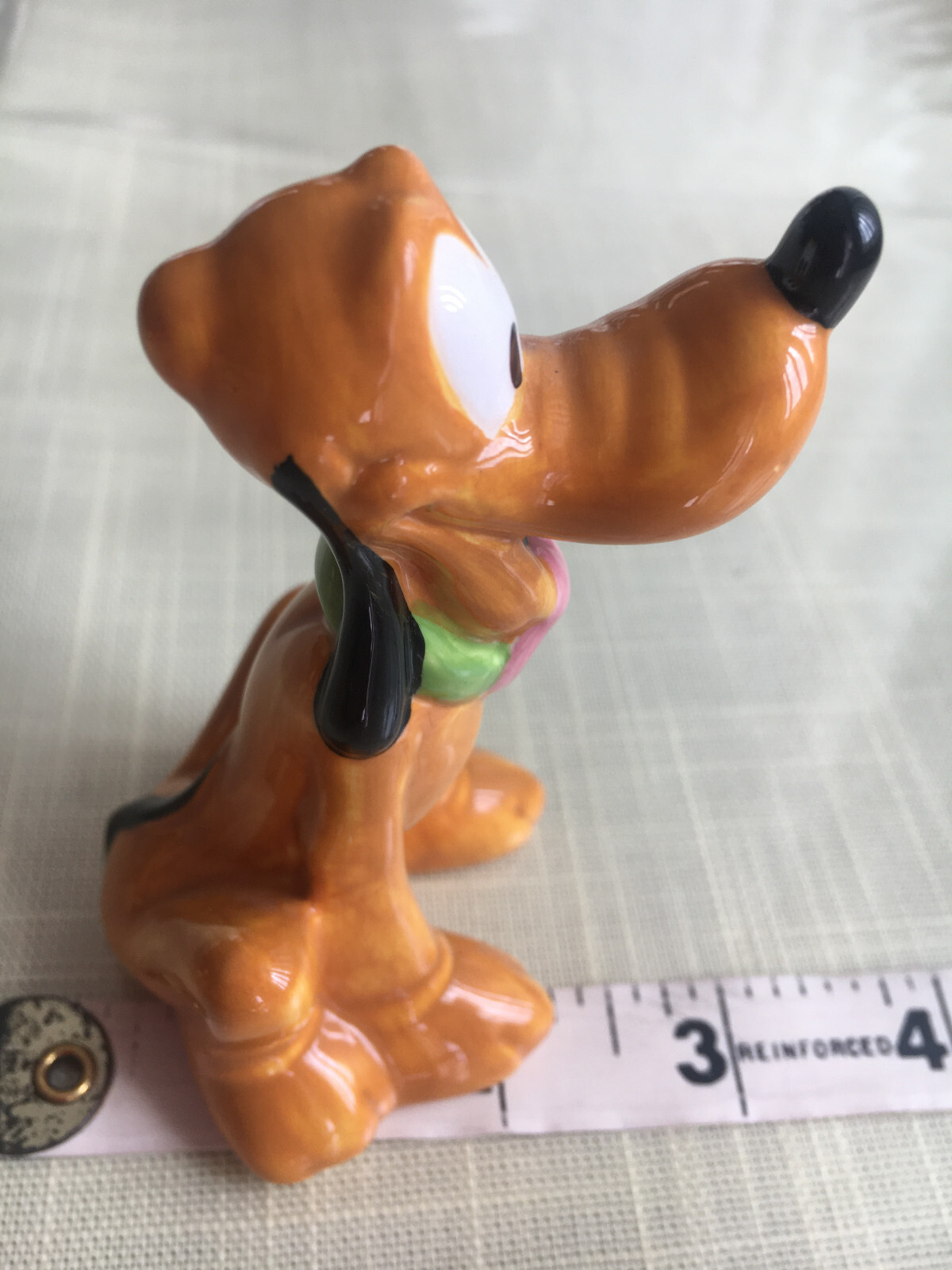 Vintage Disney Sitting Happy Pluto Figurine 4" | eBay