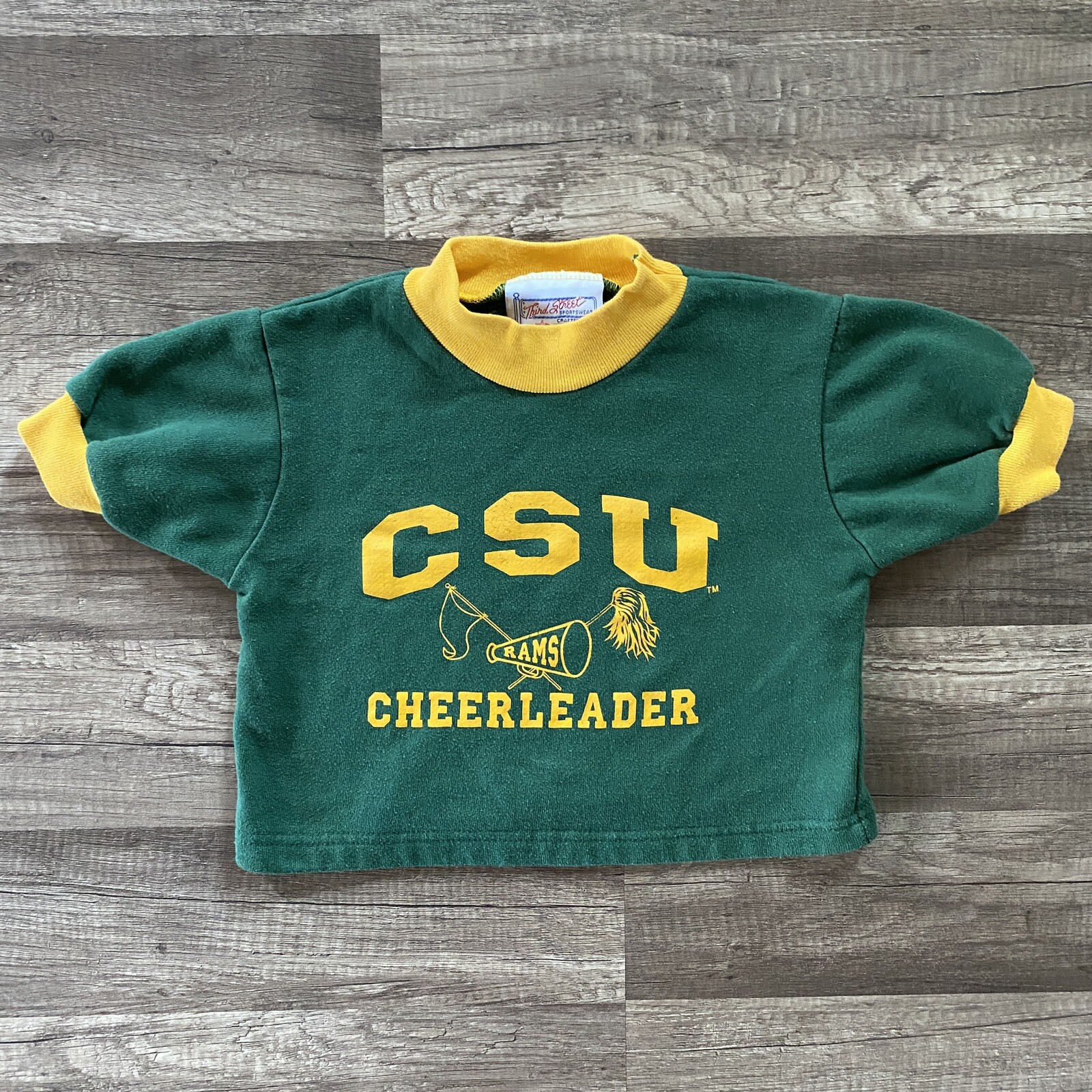Vintage Third Street Colorado State Rams CSU Cheerleader Kids ...