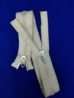 X-W TAN ZIPPER/VTG 1983 "TALON"(*LIGHTNING)#10/SEPARATING 2WAY/26"Metal ...