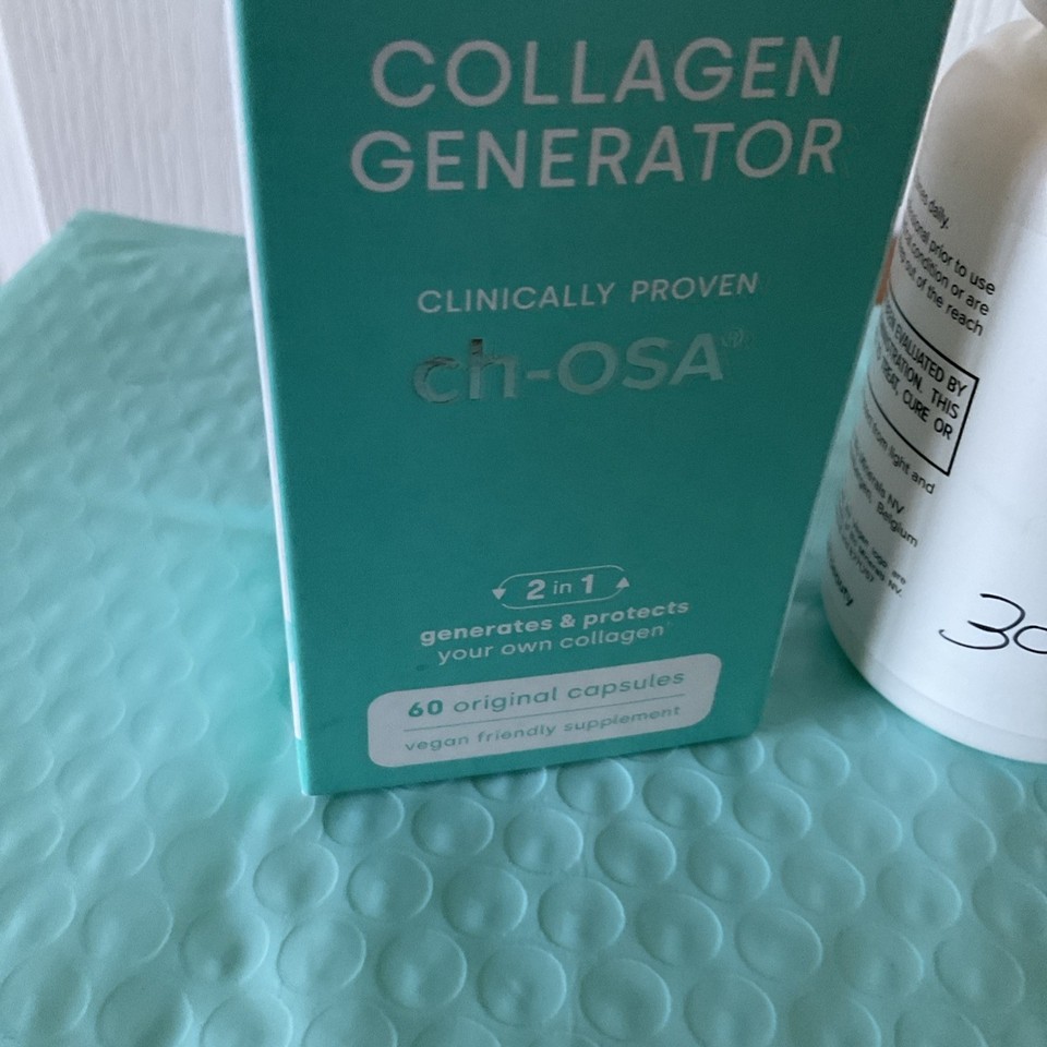 BioSil ch-OSA Advanced Collagen Generator 60 Capsules New In Box + 30 ...