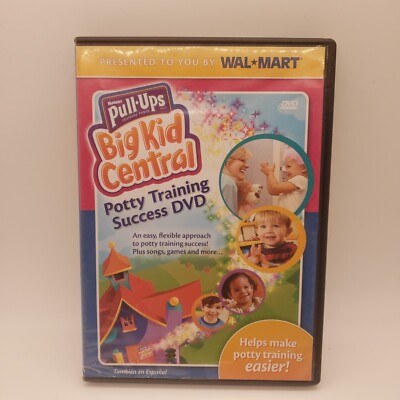 Pull-Ups Big Kid Central Potty Training Success (DVD, 2008) | eBay