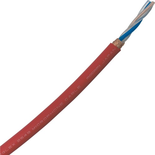 Mogami W2549 Balanced Mic Cable RED - Bulk 2549 - 10 FOOT LENGTHS | eBay