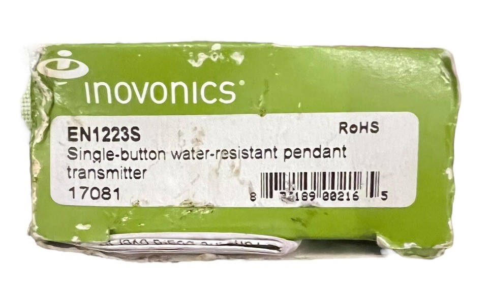 Inovonics EN 1223S Water-Resistant Single-Button Transmitter NEW ...