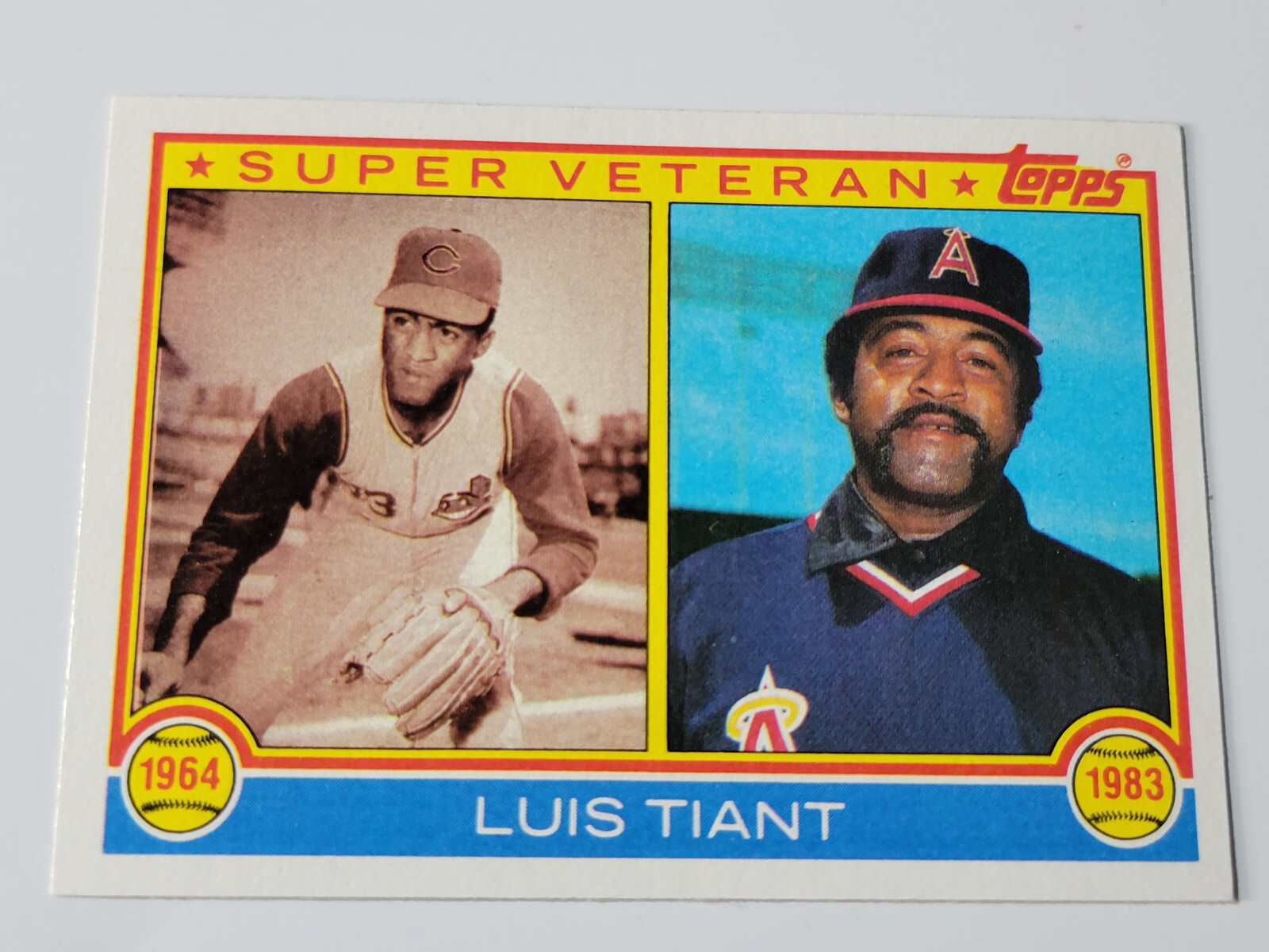 LUIS TIANT 1983 Topps Super Vet #179. ANGELS | eBay