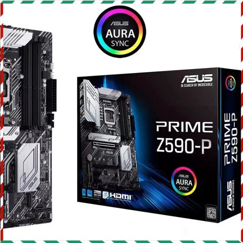 ASUS PRIME Z590-P LGA 1200 Intel Z590 SATA 6Gb/s ATX Intel Motherboard ...