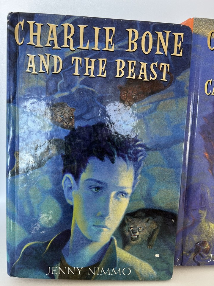 Charlie Bone and the Castle of Mirrors & Charlie Bone & The Beast ...