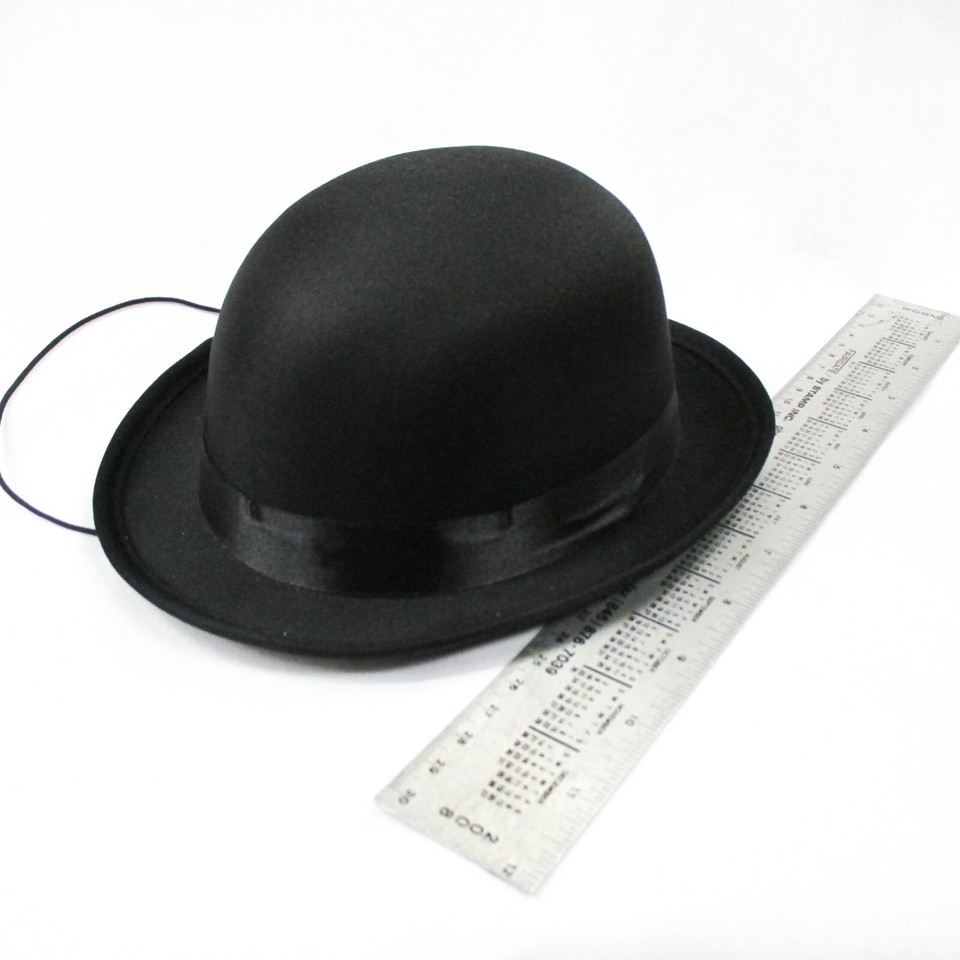 Perial Co Mini Bowler Hat Black for Costumes, Reenactment, Theatre | eBay