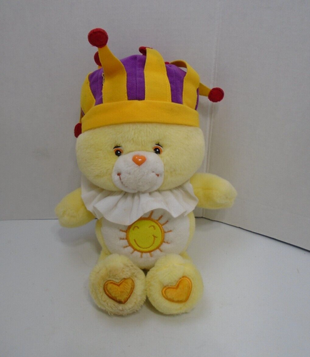 Care Bears King Funshine Bear Plush Yellow Sunshine Stuffed 12" Non ...