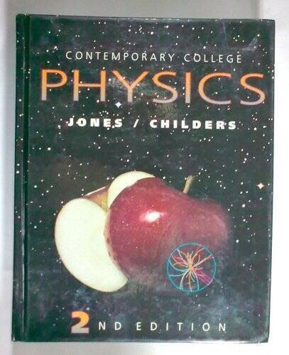 Contemporary College Physics - Hardcover By Jones, Edwin R - GOOD ...