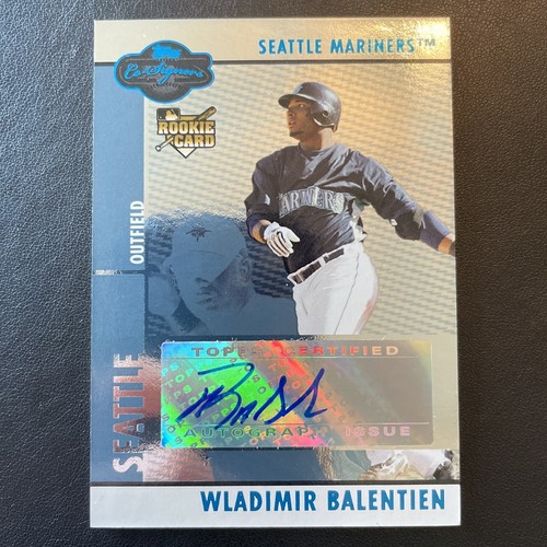 Wladimir Balentien 2008 Topps Co-Signers Rookie Blue #229/300 Auto ...