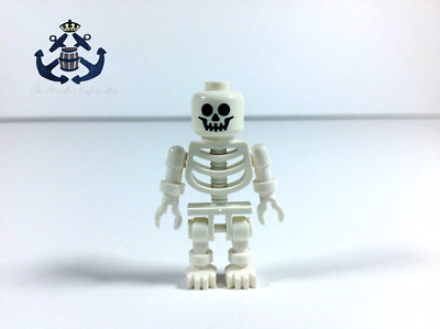 Lego Vintage Skeleton w/ Standard Skull Minifigure gen001 Castle ...