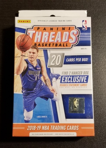 2018-19 Panini Threads NBA Basketball Hanger Box Sealed | eBay