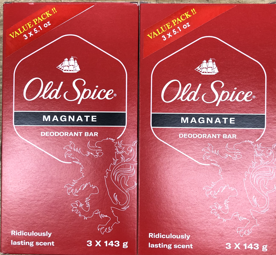 OLD SPICE BAR SOAPS WOLFTHORN, MAGNATE | eBay