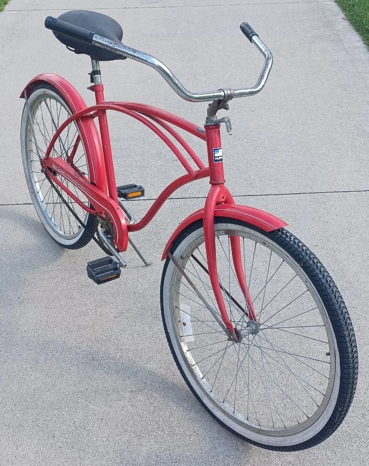 VTG RED HUFFY USA GOOD VIBRATIONS OLD 26" CRUISER MEN'S Bike BICYCLE Toledo Ohio | eBay