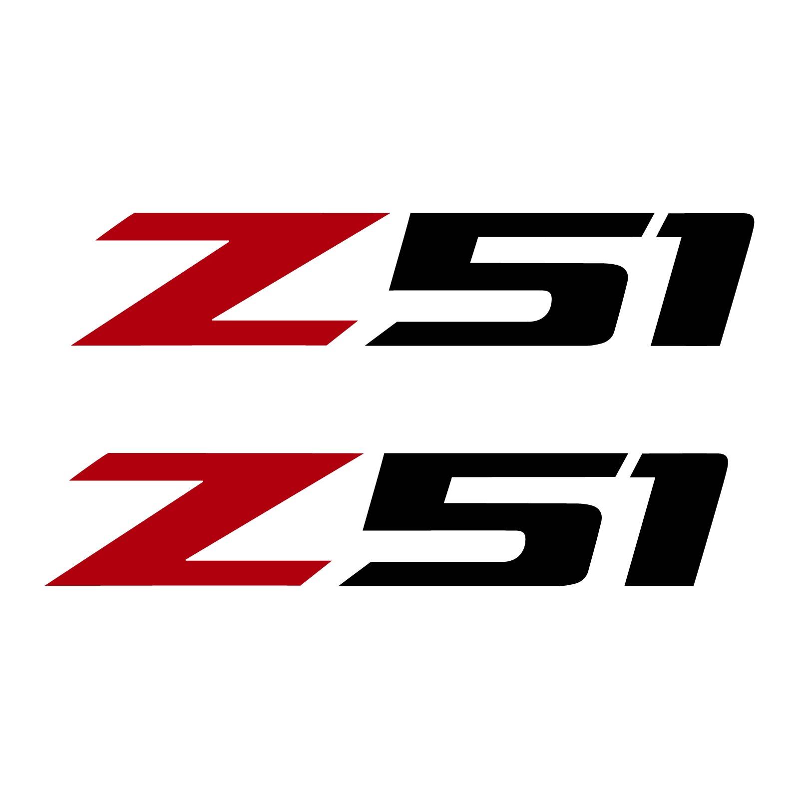 Set of 2 (2014-2019) C7 Corvette Z51 Stingray Vinyl Decal Sticker | eBay