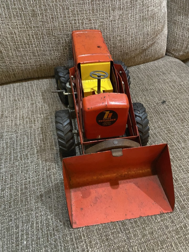 Vintage Nylint Hough Payloader Pressed Steel Truck Toy | eBay