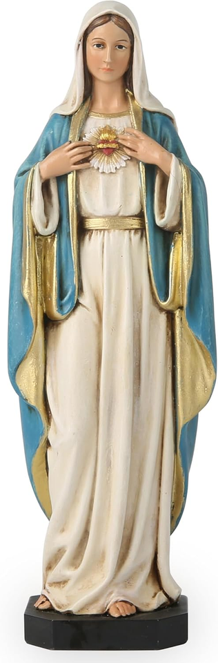 BC Catholic Immaculate Heart of Mary Figure, Virgin Mary Statue ...