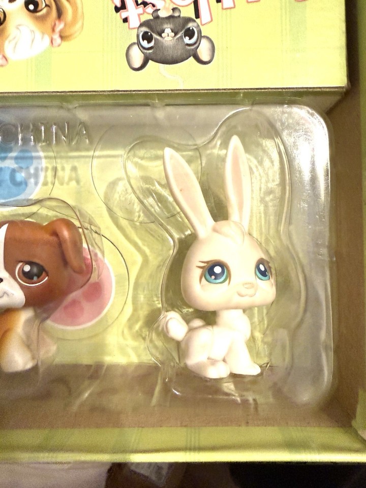 Littlest Pet Shop Game 4 Bobblin' Heads Figures (Milton Bradley, 2005 ...